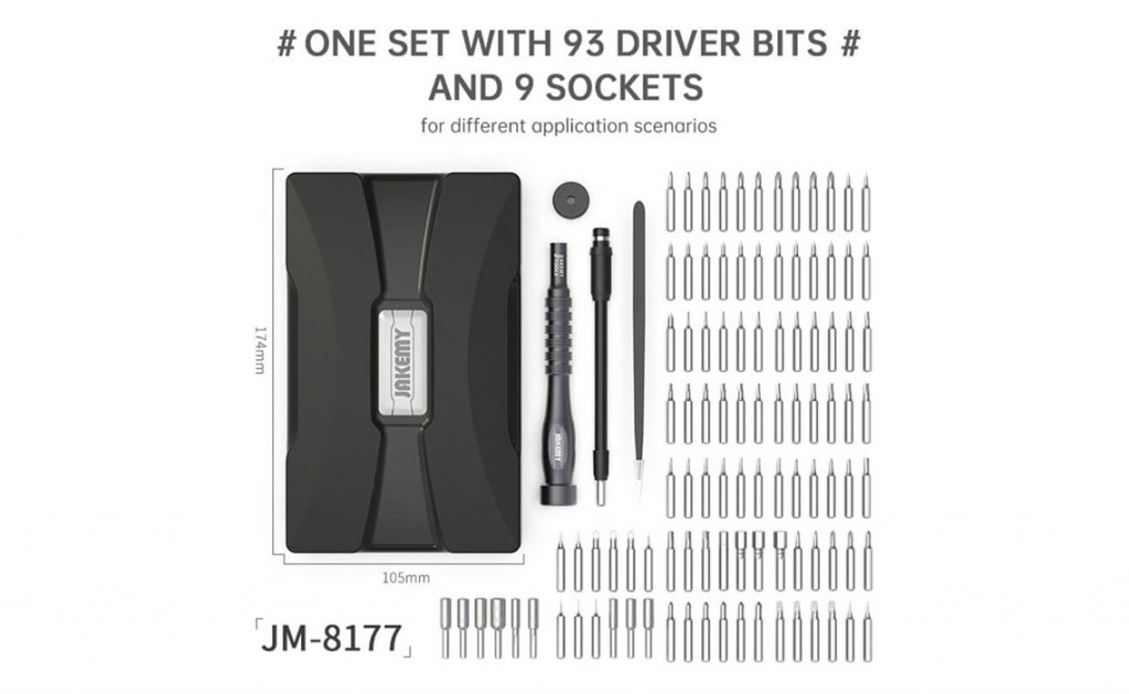Multi Purpose Screwdriver Set Manufacturer - Jakemy JM-8177