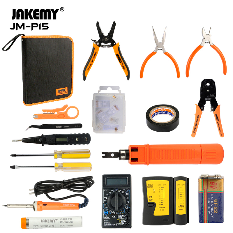 Network Repair Tool Kit Supplier - Jakemy JM-P15