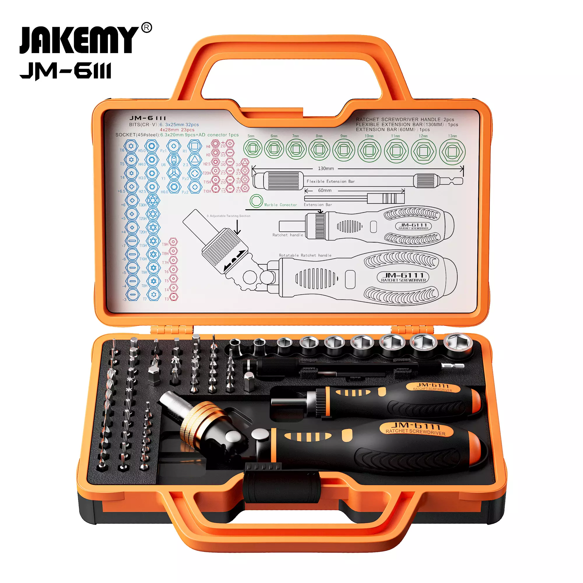 Jakemy Ratchet Screwdriver Set: Versatile Solutions for Professionals ...